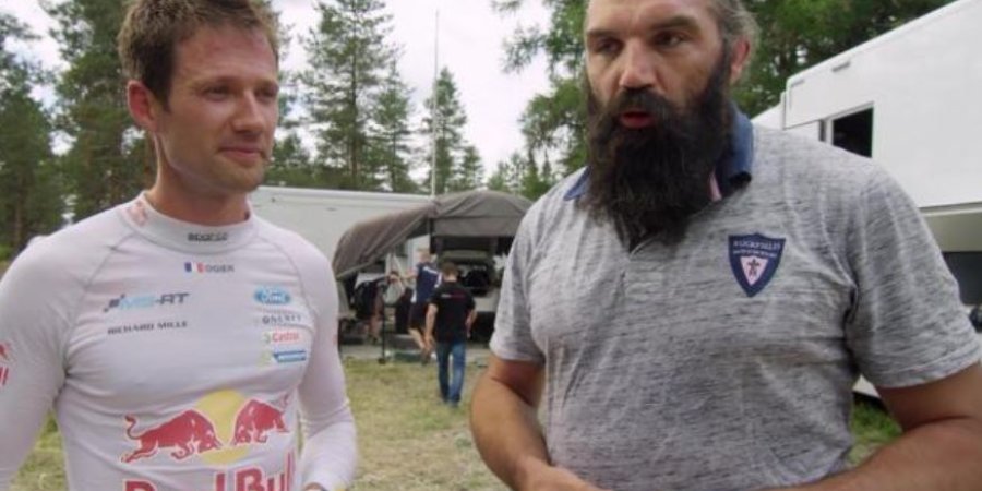 WRC : Sébastien Chabal dans la voiture de Seb Ogier | L!KE Radio